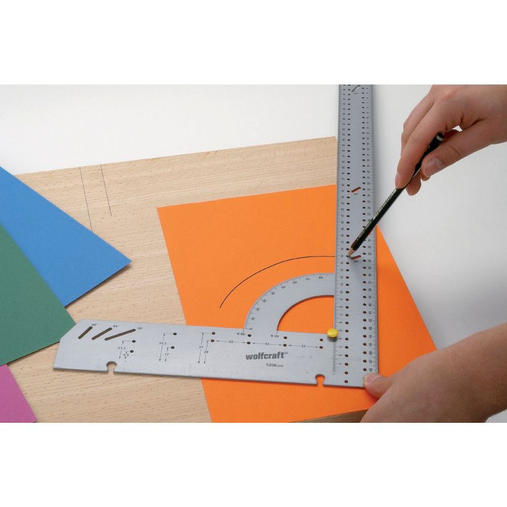 Esquadro Universal 500x280mm 5206 Wolfcraft - Gasometro