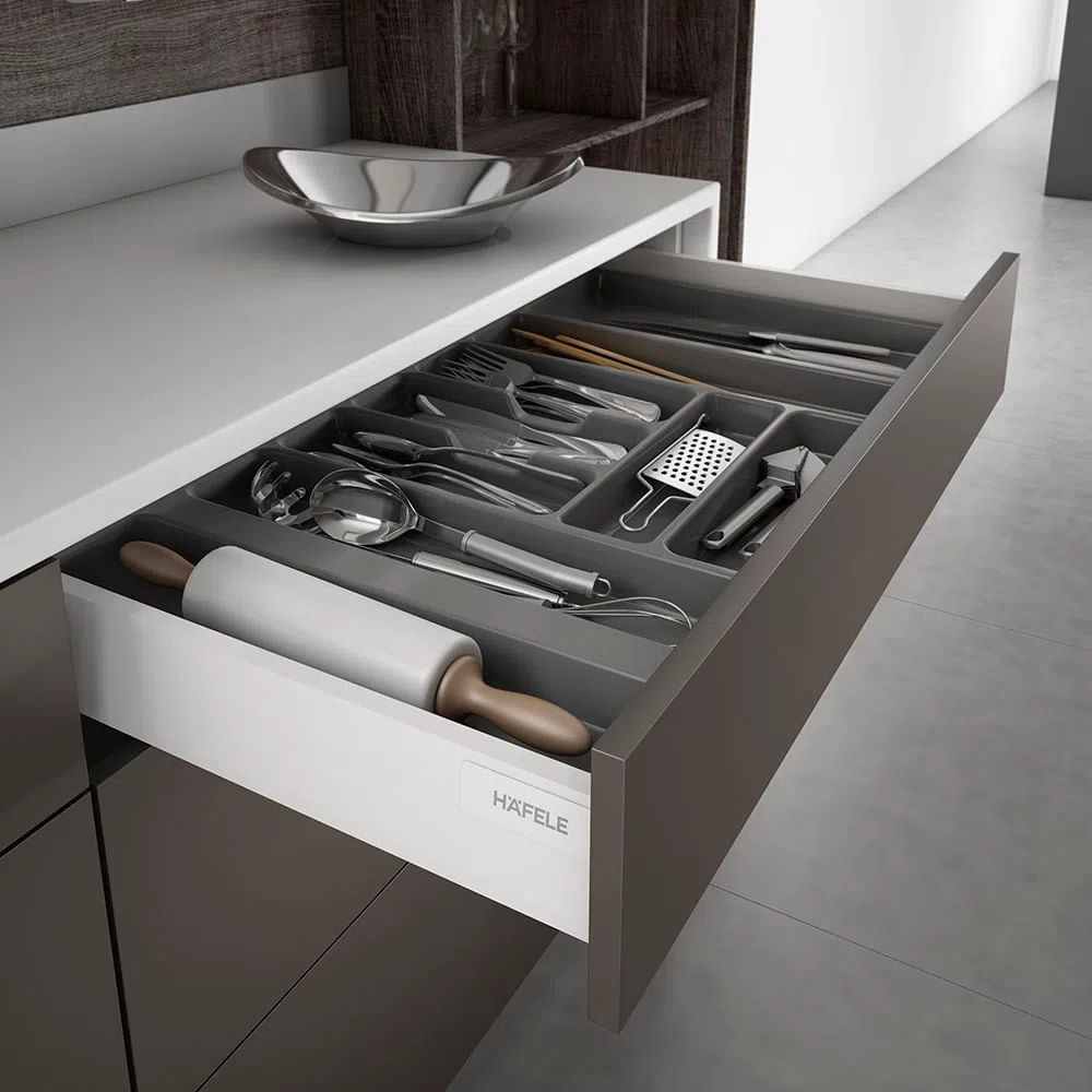 Gaveta Metálica Baixa (35 Kg) 84 x 550mm Alto Drawer com Slowmotion ...