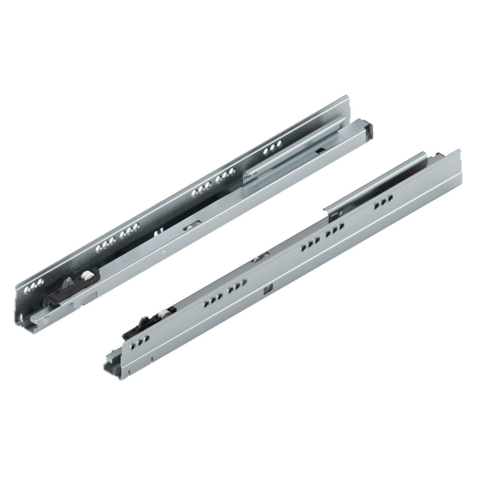 Gaveta Metálica Alta (30 Kg) 224 x 500mm Tandembox Plus com Blumotion Cinza Blum - Gasometro