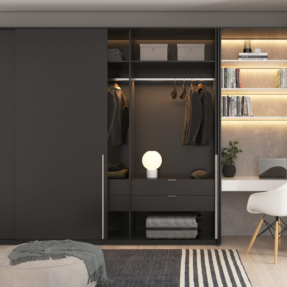 MDF BP Acetinatta Preto 02 Faces 2.750 x 1.850 x 15mm Duratex - Gasometro