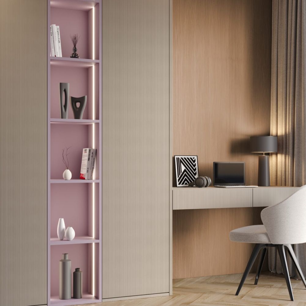 MDF BP Misto Matt Lavanda/Branco 2.750 x 1.850 x 06mm Arauco - Gasometro