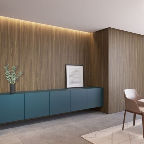 MDF BP Matt Oceano 02 Faces 2.750 x 1.850 x 15mm Arauco - Gasometro