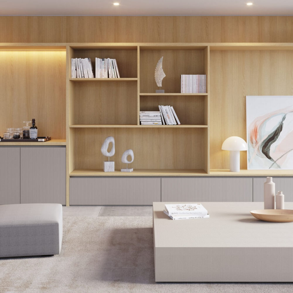 MDF BP Bold Areal 02 Faces 2.750 x 1.850 x 18mm Arauco - Gasometro