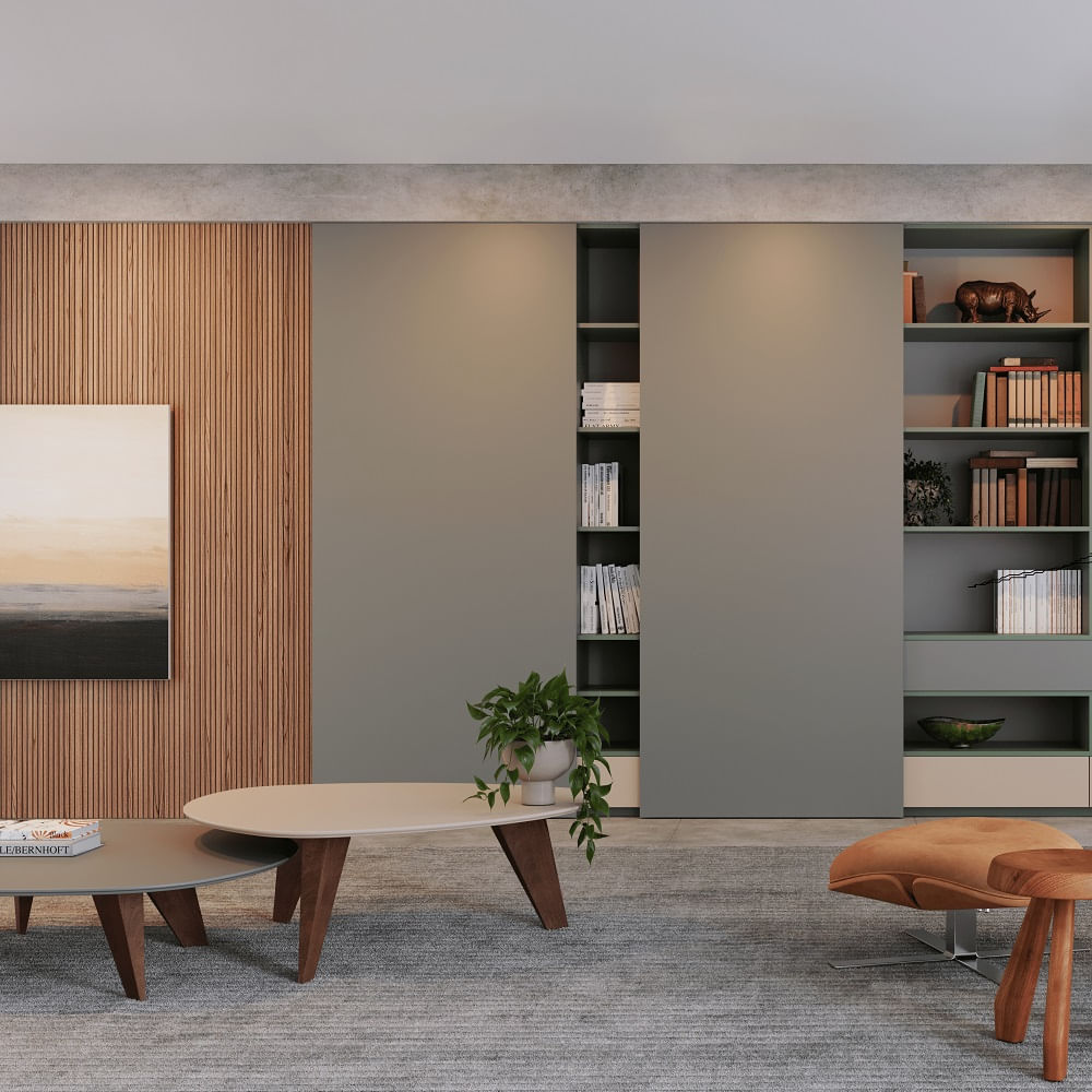 MDF BP Misto Velluto Moss/Branco 2.750 x 1.850 x 06mm Duratex - Gasometro